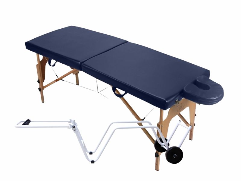 Kit Maca Portátil e Carrinho para Maca - Azul Escuro - Arktus | Shopvita